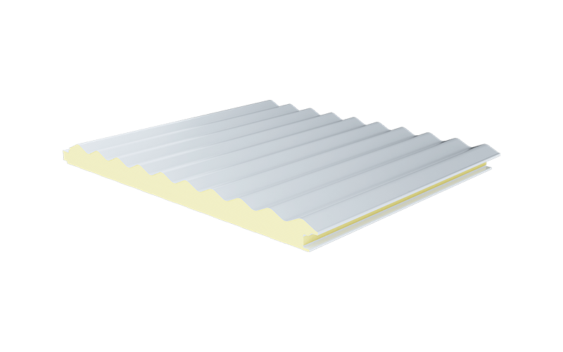 Pure Sine Metal Sheet PIR Panel - ÖZBEYLER METAL